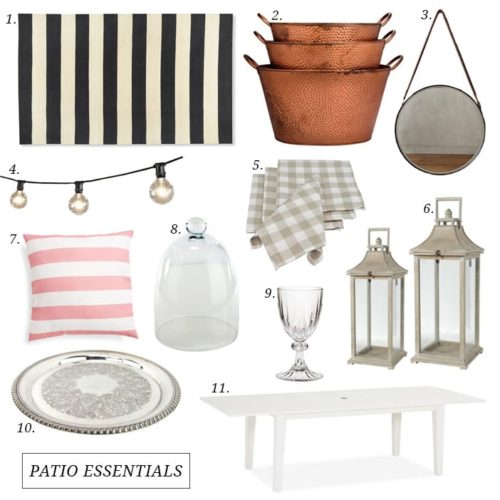Top 5 Patio Essentials This Season - Jillian Harris Design Inc.