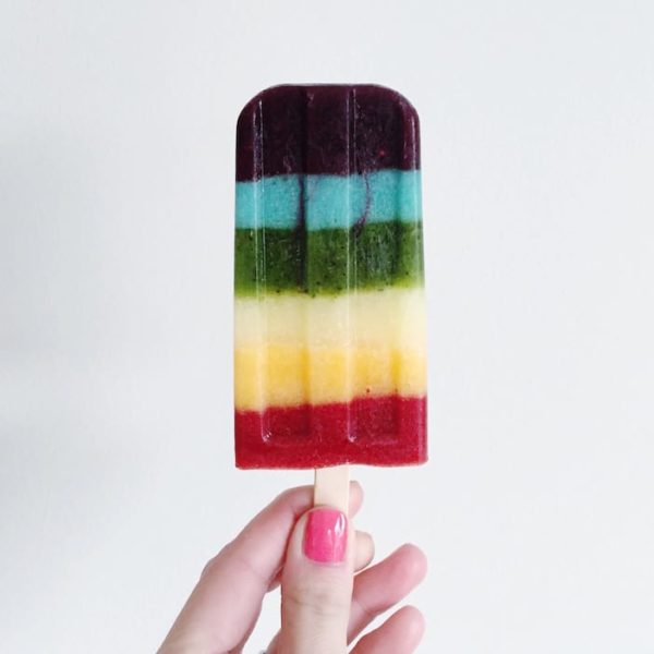 Taste The Rainbow Popsicles - Jillian Harris Design Inc.