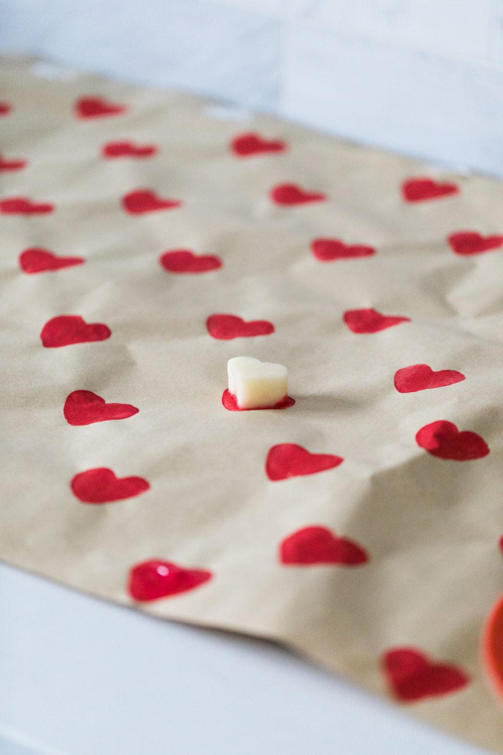 DIY Stamped Wrapping Paper - Jillian Harris Design Inc.