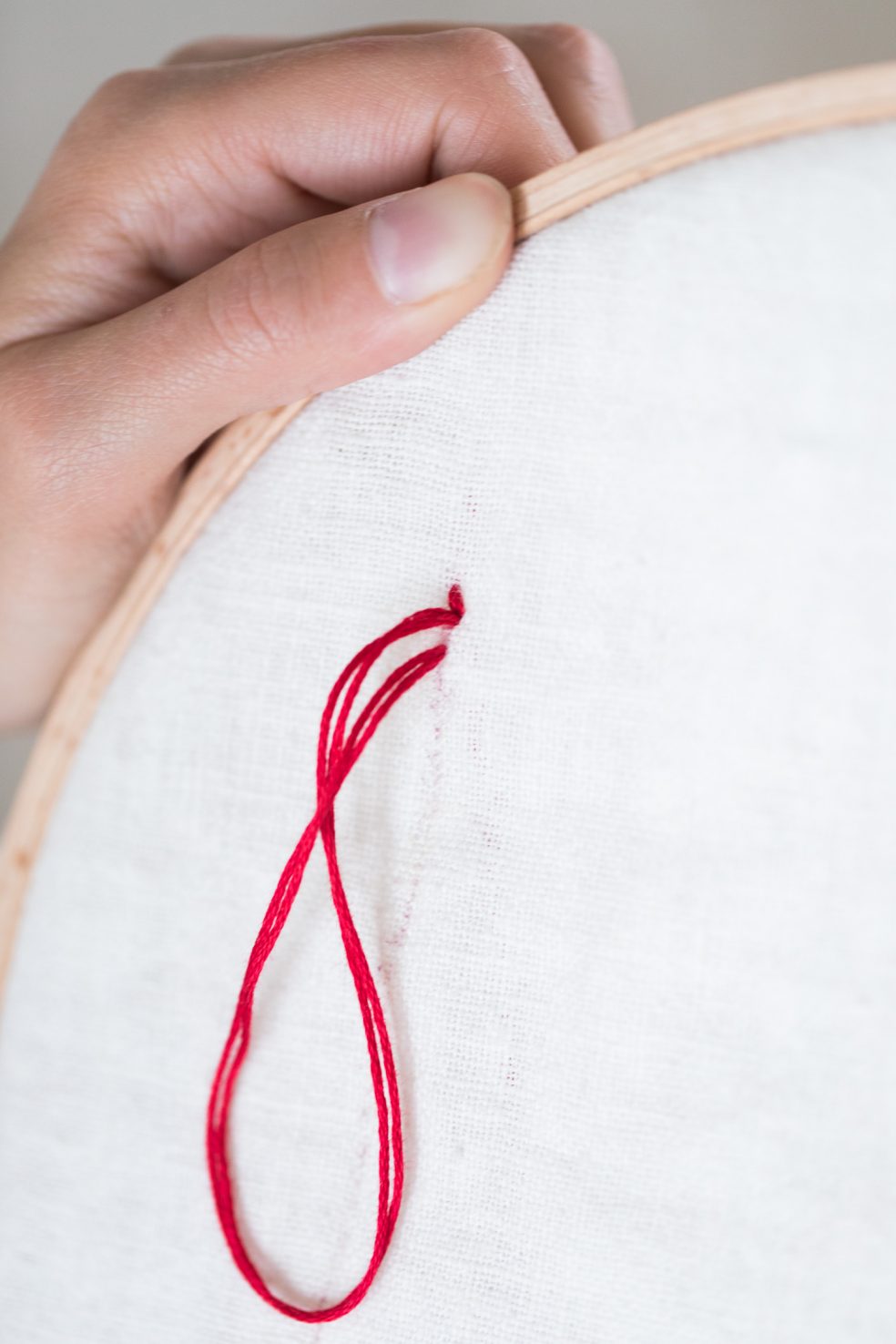 Easy DIY Stitched Love Pillow - Jillian Harris Design Inc.