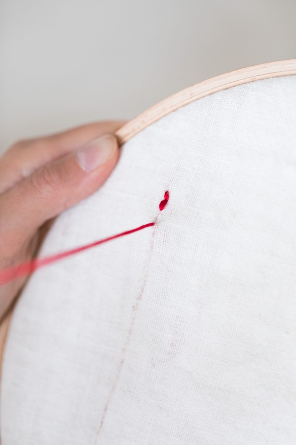 Easy DIY Stitched Love Pillow - Jillian Harris Design Inc.