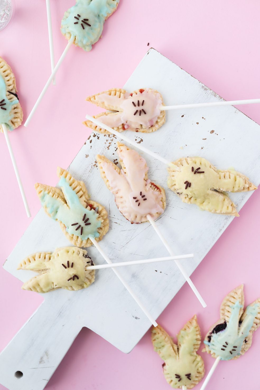 Vegan Easter Bunny Pop Tarts - Jillian Harris Design Inc.