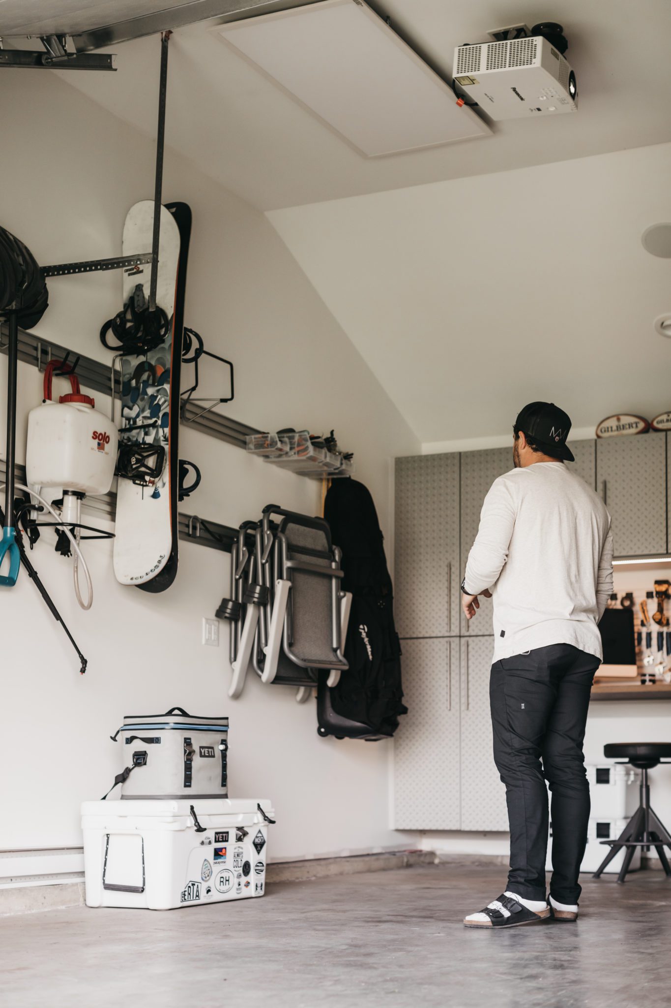 Justin's Ultimate Man Cave Reveal - Jillian Harris Design Inc.