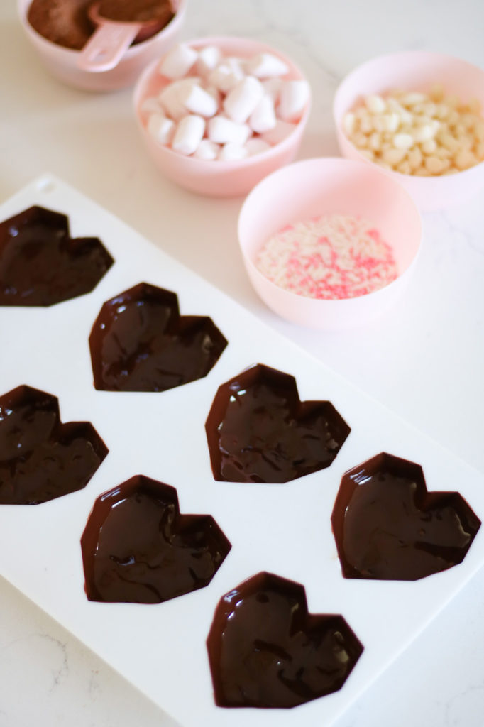 Heart Shaped Chocolate Bombs - Jillian Harris Design Inc.
