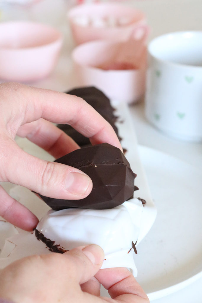 Heart Shaped Chocolate Bombs - Jillian Harris Design Inc.