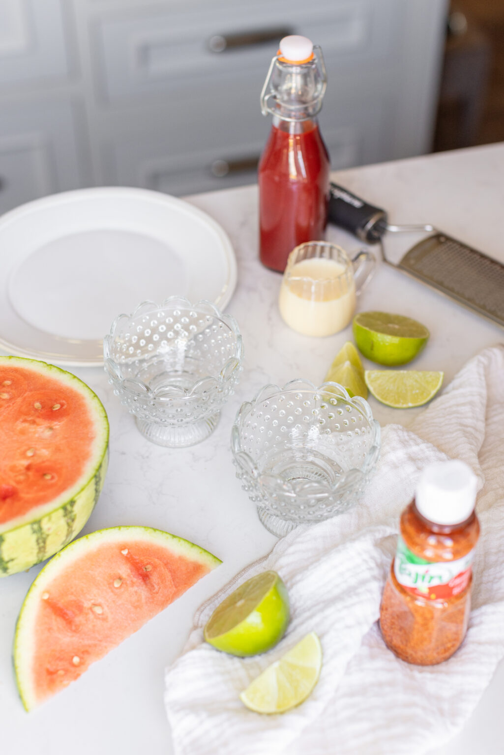 Sweet & Spicy Frozen Watermelon Dessert - Jillian Harris Design Inc.